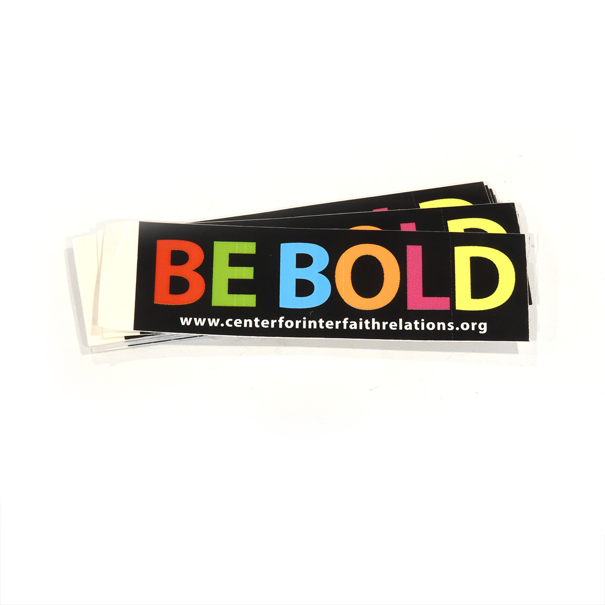 “Be Bold” Sticker - Festival of Faiths Shop